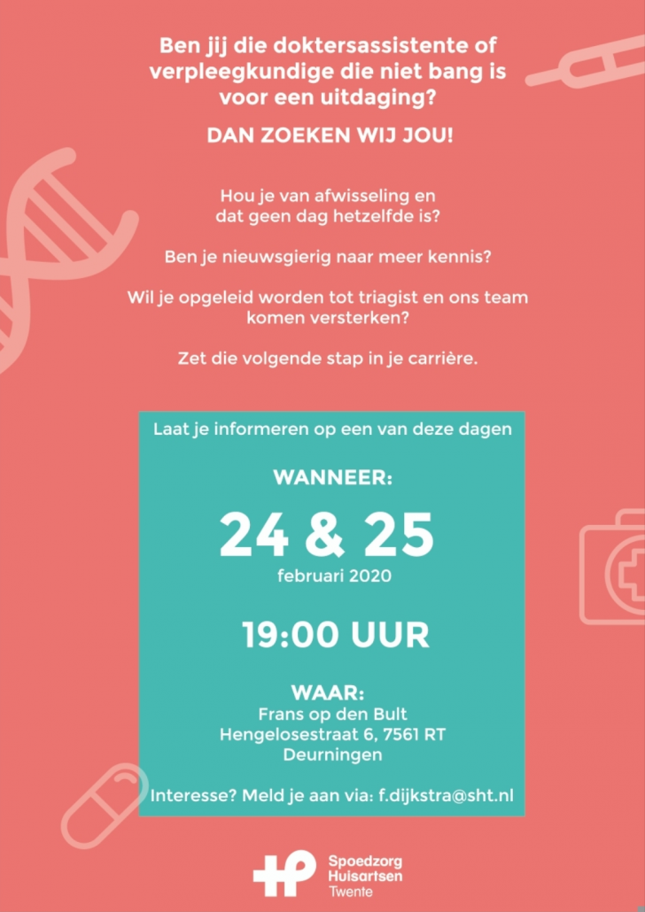 Vacatures - Spoedpost Huisartsen Twente